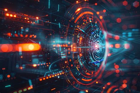 A Digital Art Piece Depicting Cybersecurity Elements Like Digital Locks Shields And Network