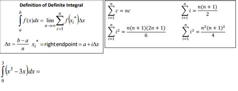 Solved Evaluate The Definite Integral Using The Limit Chegg