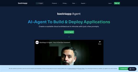 back4app agent ai tool for apps