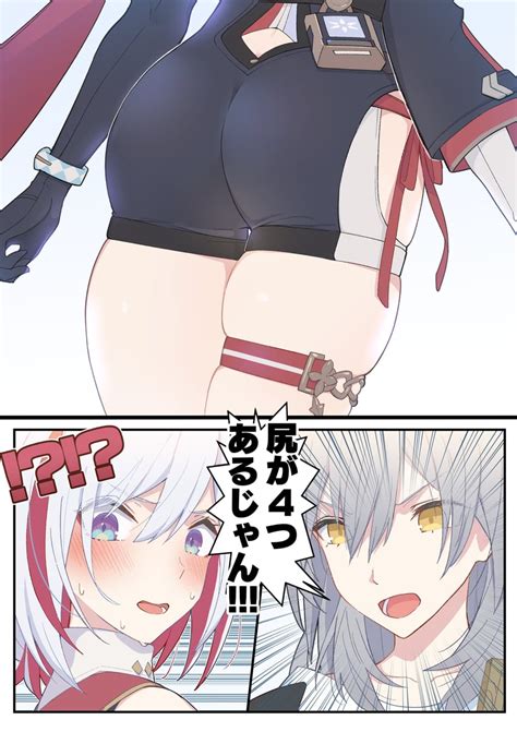 Trailblazer Stelle And Topaz Honkai And More Drawn By Yumegiwa Skgl Thx Danbooru