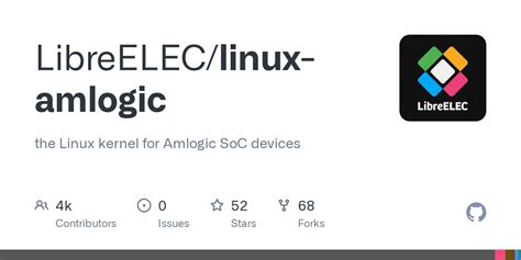 github libreelec linux amlogic the linux kernel for amlogic soc devices