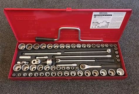 Vintage Britool Socket Set Afww Ebay