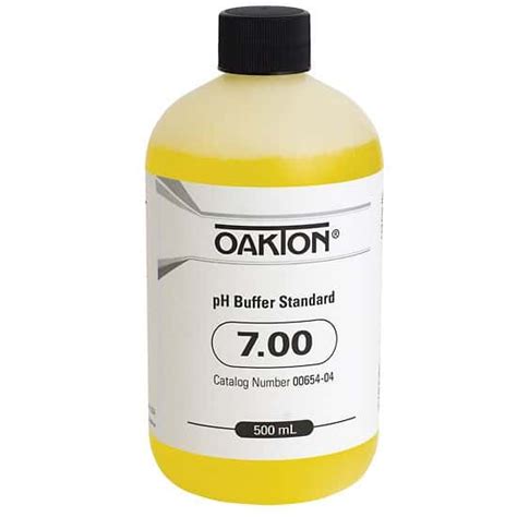 Always In Stock Oakton Buffer Solution PH 7 00 500 ML From Cole Parmer