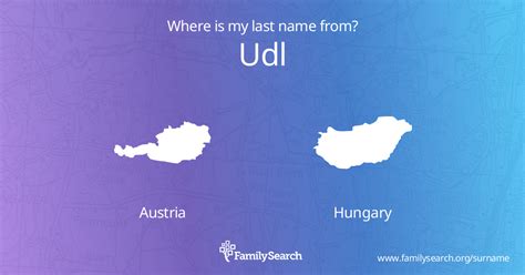 Udl Name Meaning And Udl Family History At FamilySearch