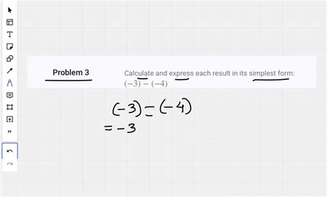 solved calculate and express each result in its simplest form 3 4