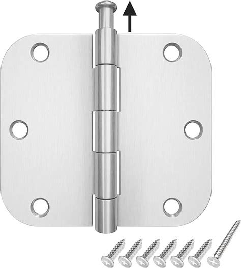 48 Pack Brushed Nickel Door Hinges With 58 Radius Nepal Ubuy