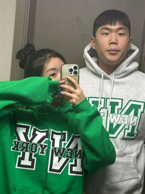 롱리유 11할인기모ver추가남녀공용커플티 빅사이즈 Ny 뉴욕 후드티 3colors