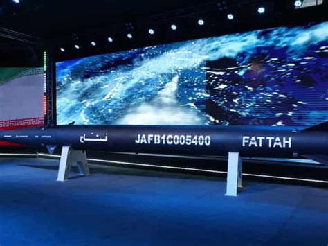Iran Unveils Fattah 2 Hypersonic Missile