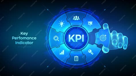 Premium Vector Kpi Key Performance Indicator Business And Industrial Analysis Technology