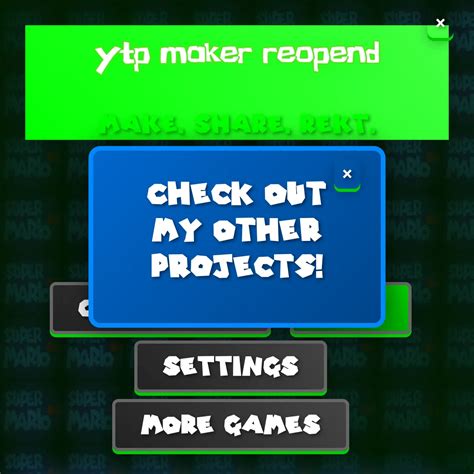 Ytp Maker Reopend