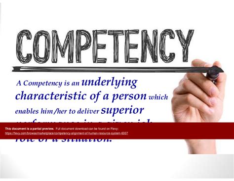 Competency Alignment Of Human Resource System PPT Slide Deck