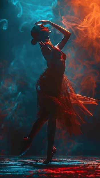 Premium Photo Emotion In Motion Expressive Dancers Performance