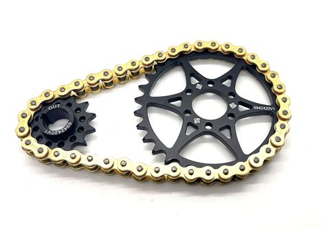 Heavy Hitter 420 Primary O Ring Chain Drive Conversion Kit Titanium