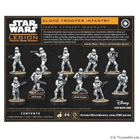 Star Wars Legion Clone Trooper Infantry