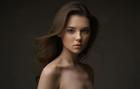 Wallpaper Girl Model Blurred Background Alla Alexey Kazantsev For