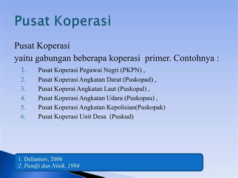JENIS DAN BENTUK KOPERASI | PPTX