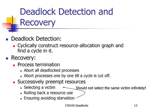 Css430 Deadlocks Textbook Ch8 Ppt Download
