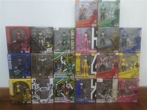 S H Figuarts SHF Super Sentai Shinkenger Boukenger Goseiger Jetman Gobuster Dekaranger Kyoryuger