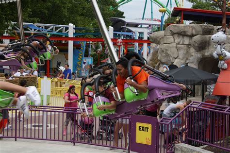 Linus Launcher Planet Snoopy Dorney Park Planet Snoopy Dorney