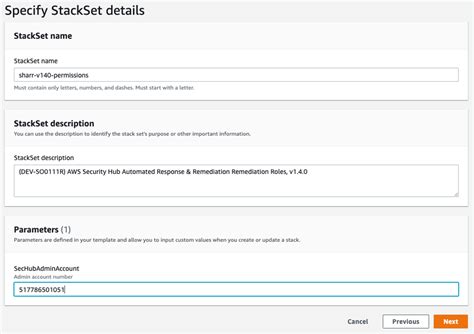 Automated Deployment StackSets Automated Security Response On AWS