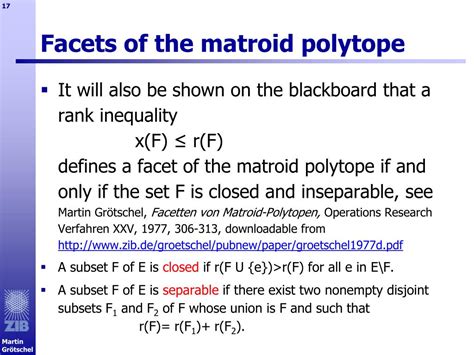 Ppt Independence Systems Matroids The Greedy Algorithm And Related