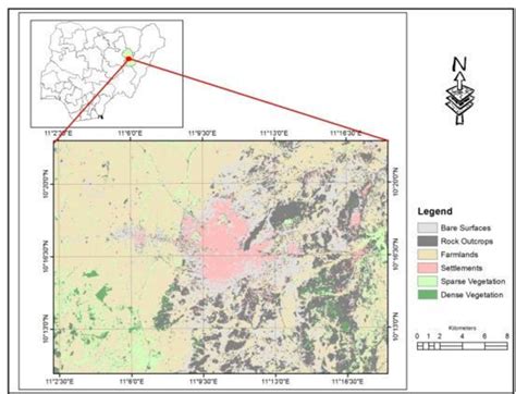 Figure 1 From Effect Of Urbanization On Land Use Land Cover In Gombe Metropolis Semantic Scholar