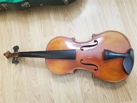 Vintage Franz Heberlein 4 4 German Violin Fiddle Reverb