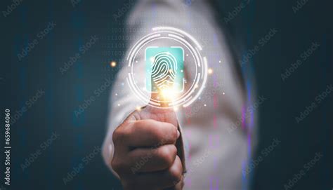 Surveillance And Security Scan For Digital Cyber Futuristic