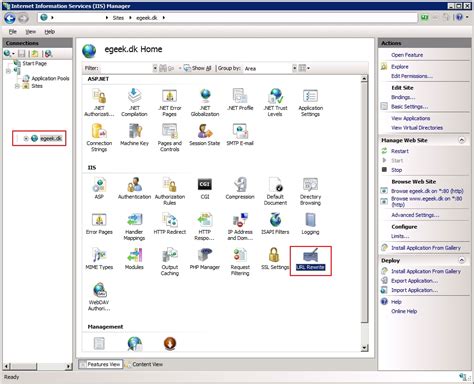 Redirect To Non Iis Egeek