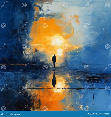 Exploring Existential Art Rule Of Thirds Golden Hour And Textures Stock Illustration