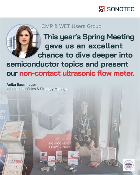 Non Invasive Flow Meters And Bubble Detectors By Sonotec On Linkedin Ontour Tradefairseason