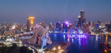 Kaohsiung City And Kaohsiung Harbor Taiwan