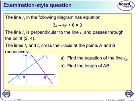 Coordinate Geometry Powerpoint For High School Ppt