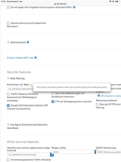 NOT SECURE Displayed In Browser Feedback And Issues SFOS V Early Access Program Read