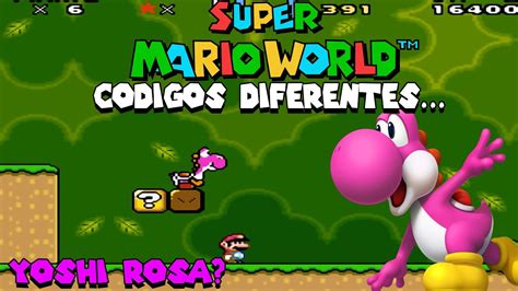 Yoshi Rosa No Super Mario World Youtube