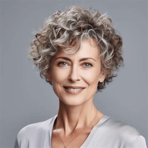 27 Flattering Curly Hairstyles For Women Over 60 Short Wavy Hair
