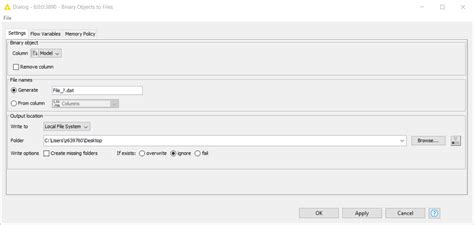 Binary Objects To Files Not Working KNIME Analytics Platform KNIME Community Forum