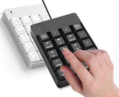 Notebook Laptop Desktop Quiet Usb Numeric Keypad Financial Numpad Keyboard