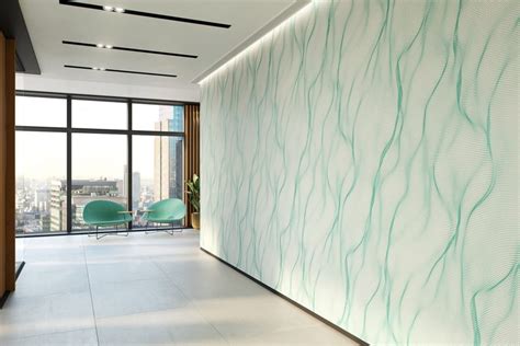 Woven Images Acoustic Panels Feature Patterns Generated By Algorithms
