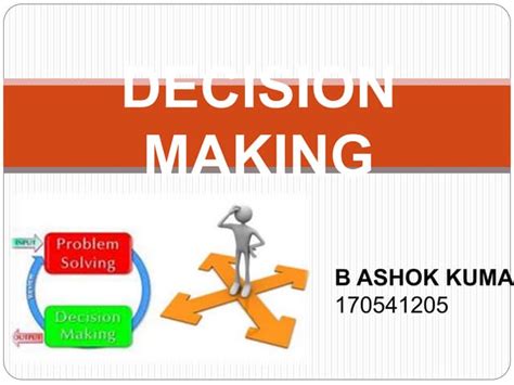 Decision Making Ppt Pptx