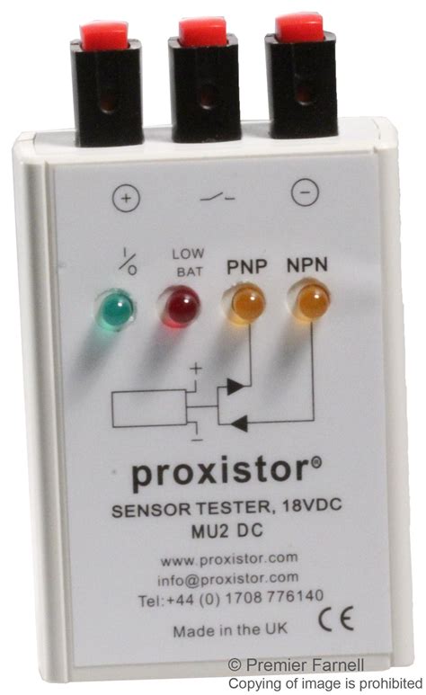 Mu2 Dc Proxistor Ab Electronic Tester Unit Proximity Switches 10 V