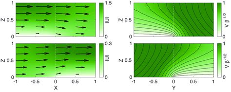 5 Longitudinal First Column And Transversal Second Column Velocity Download Scientific
