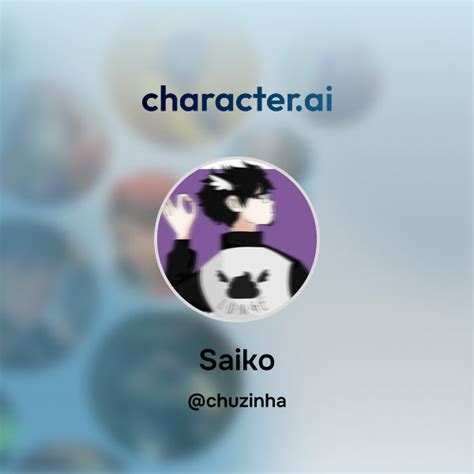 Chat With Saiko Characterai Ai Chat Reimaginedyour Words Your