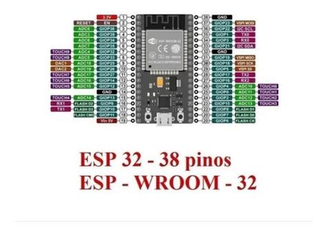Esp32 Wroom Devkit 38 Pinos Nf Parcelamento Sem Juros