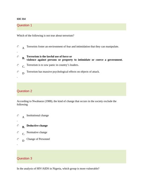 Soc 314 Solved Pdf Poverty Poverty And Homelessness