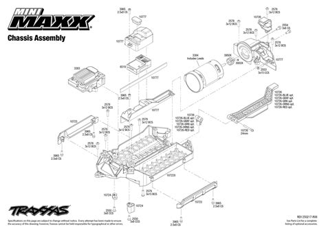 Traxxas Mini Maxx Parts List And Exploded Views Michaels Rc Hobbies