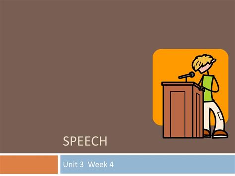 PPT Speech PowerPoint Presentation Free Download ID