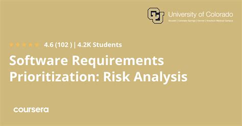 Software Requirements Prioritization Risk Analysis Coursya Software Requirements Prioritization Risk Analysis Coursya