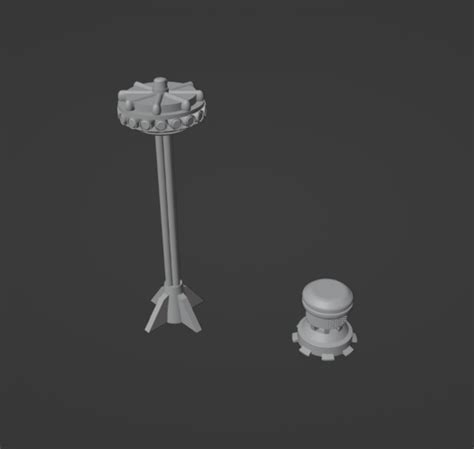 3d File 28mm Scale Science Fiction Sensor Post And Vent Set 🧪・3d Printable Model To Download・cults