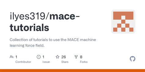 Mace Tutorials Mace Users MACE Users Ipynb At Main Ilyes Mace